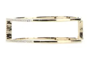 APM MONACO Embellished Double Line Cuff