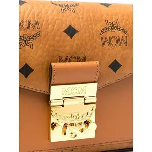 Mcm Visetos Print Messenger Bag