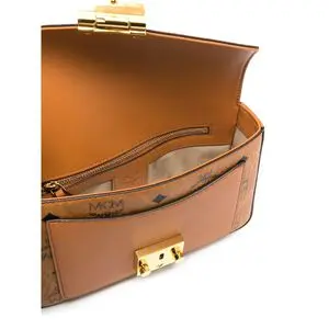 Mcm Visetos Print Messenger Bag