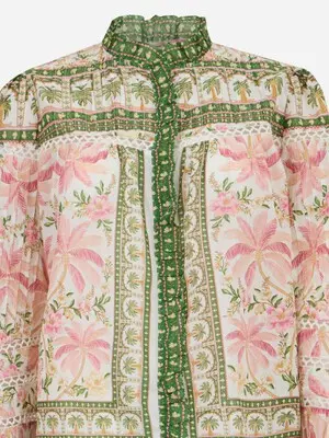 Farm Rio Palm Dream Blouse