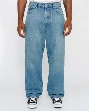 StÜssy Five-pocket Jeans - Washed Blue