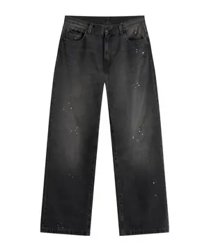 Carhartt Wip Straight Leg Paint Splatter Jeans - No