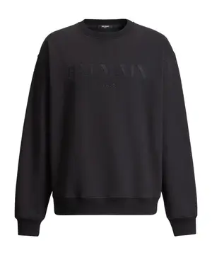 Balmain Ribbed Sweatshirts Hoodies For Men