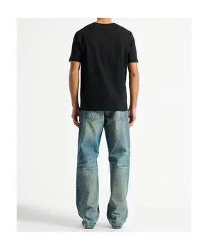Balmain T-shirt With Paris Print - Black