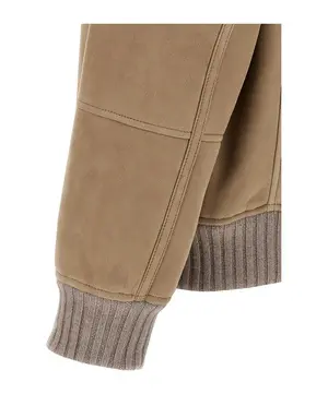 Brunello Cucinelli Zip-up Ribbed Hem Jacket - No