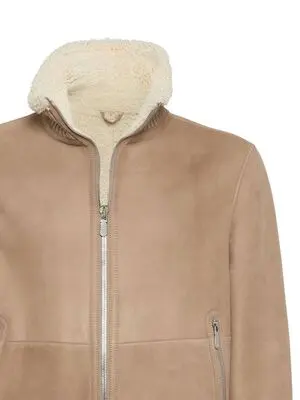 Brunello Cucinelli Zip-up Ribbed Hem Jacket - No