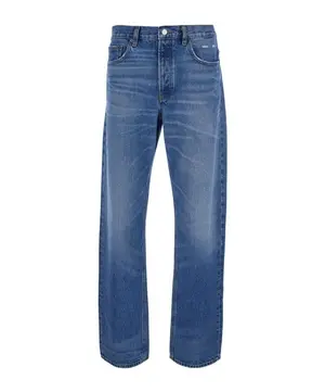 FRAME Button-fly Tapered Jeans