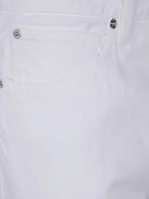 FRAME High-waisted Straight-leg Jeans