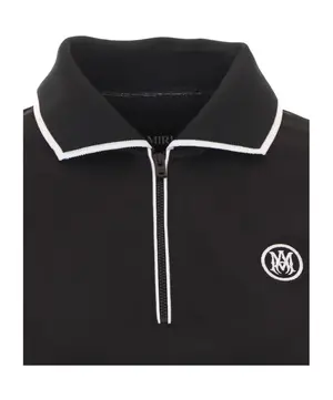 Amiri Short-sleeved Polo Shirt With Logo Detail