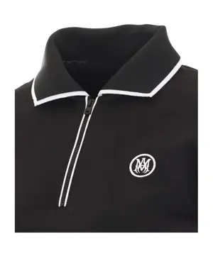 Amiri Short-sleeved Polo Shirt With Logo Detail