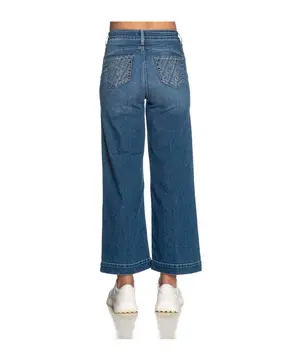 Liu Jo Flared Jeans With Rhinestone Embellishments