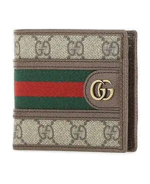 Gucci Ophidia Bifold Wallet - Beige/ebony