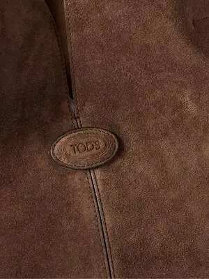 TOD'S Logo Debossed Medium Tote Bag