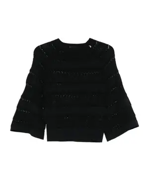 Liu Jo Long Sleeve Crewneck Jumper - Black