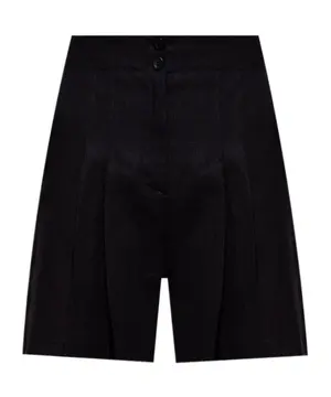 TWINSET Pleated High-waisted Shorts