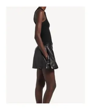 Balenciaga Ribbed-knit Racer-back Vest - Black