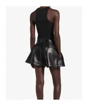 Balenciaga Ribbed-knit Racer-back Vest - Black