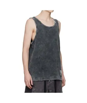 Mihara Yasuhiro Bleached Thermal Tank Top