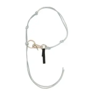 Our Legacy Leather Key Holder - Light Blue