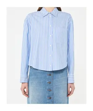 Max Mara Cartone Striped Oxford Shirt