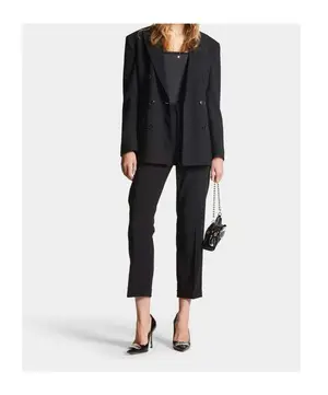Dsquared2 High-waisted Cotton Straight-leg Trousers