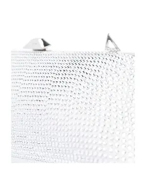 Attico Embellished Asymmetric Clutch Bag