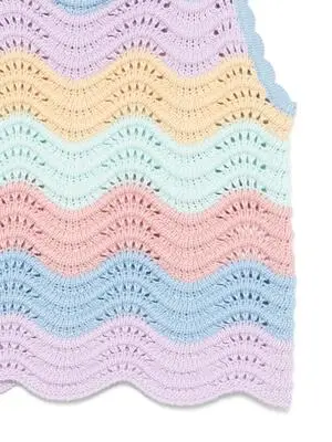 Stella McCartney Sleeveless Fan-shaped Knitted Top