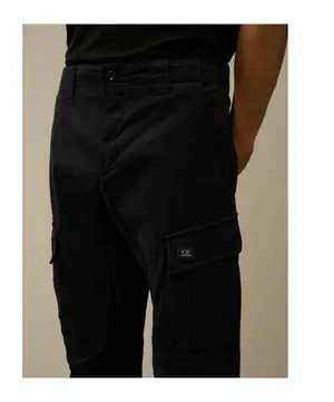 C.P. COMPANY Cargo Pants With Belt Loops And Side Pockets