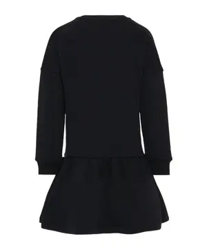 Moschino Long Sleeve Printed Dress