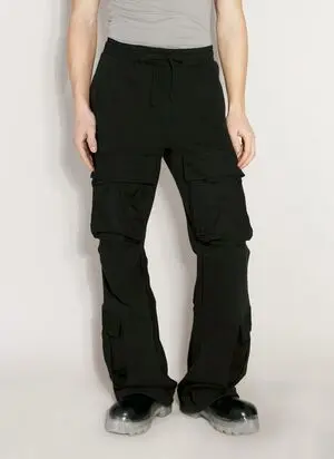 ENTIRE STUDIOS Utility Wide-leg Cargo Track Trousers