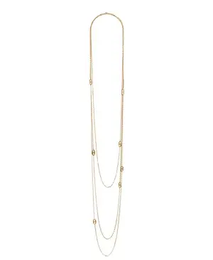 Celine Maillon Triomphe Sautoir In Gold Finish Brass