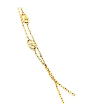 Celine Maillon Triomphe Sautoir In Gold Finish Brass