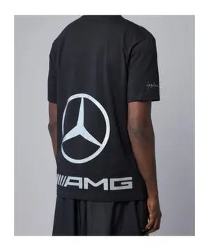 Y3 Mercedes Amg Petronas Formula 1 Team Tour Short Sleeve T-shirt