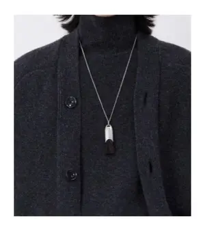 LEMAIRE Horse Hair Tassel Pendant Necklace