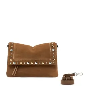 GIANNI CHIARINI Elisa Shoulder Bag With Studded Embellishments