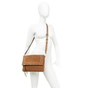 GIANNI CHIARINI Elisa Shoulder Bag With Studded Embellishments
