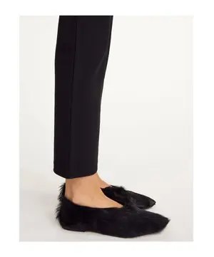 BY MALENE BIRGER Vilea Cropped Trousers - Black