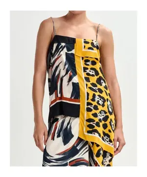 Essentiel Antwerp Josette Printed Sleeveless Top