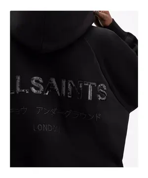ALLSAINTS Sequin Logo Pullover Hoodie