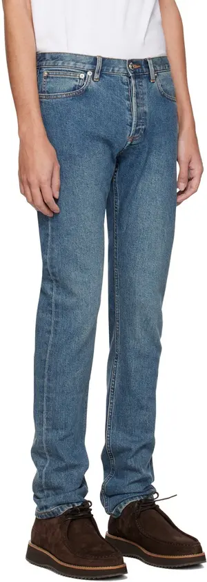 A.p.c. Faded Slim-fit Jeans