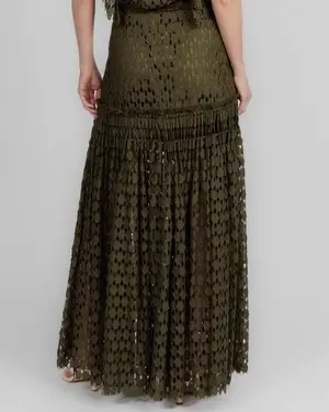 Ulla Johnson Lace Maxi Skirt