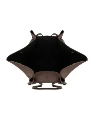 Yuzefi Large Mochi Suede Shoulder Bag