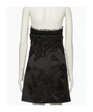Valentino Garavani Strapless Embellished Dress