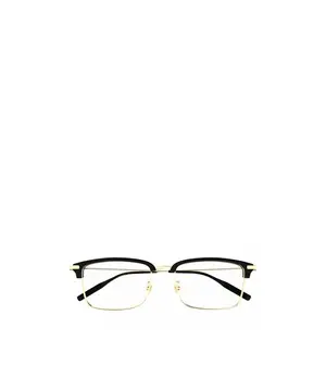 Montblanc Eyewear Square Frame Glasses - Black