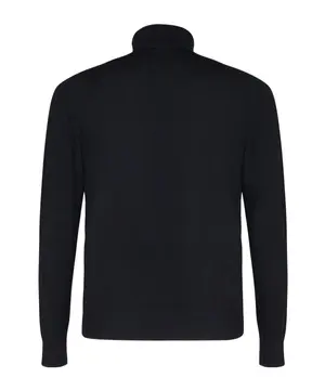 GIULIANO GALIANO Ribbed Trim High Neck Knitwear