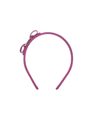 FERRAGAMO Salvatore Ferragamo Bow Headband Pink