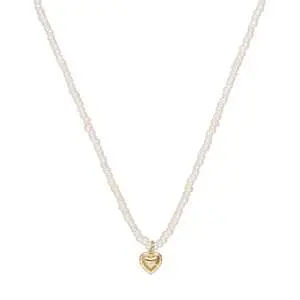 COACH Heart Shaped Pendant Necklace