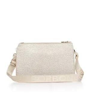 Borbonese Textured Shoulder Bag