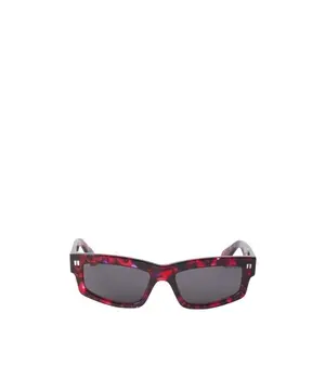 Off-White Off-White Full Frame Rectangular Sunglasses Gray