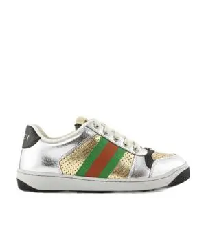 Gucci Screener Low-top Sneakers With Retro Logo Detail